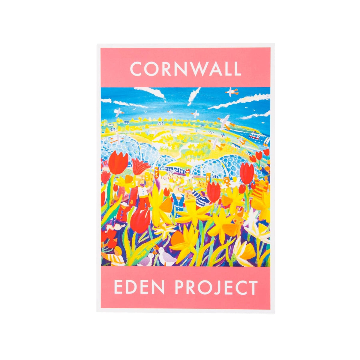 Eden Project bulb mania postcard