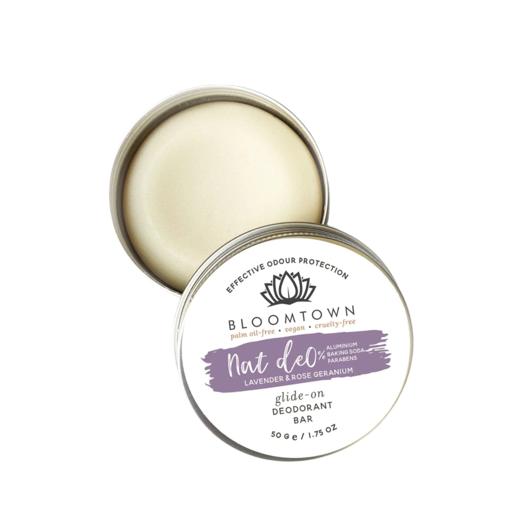 Natural deodorant - lavender & rose geranium