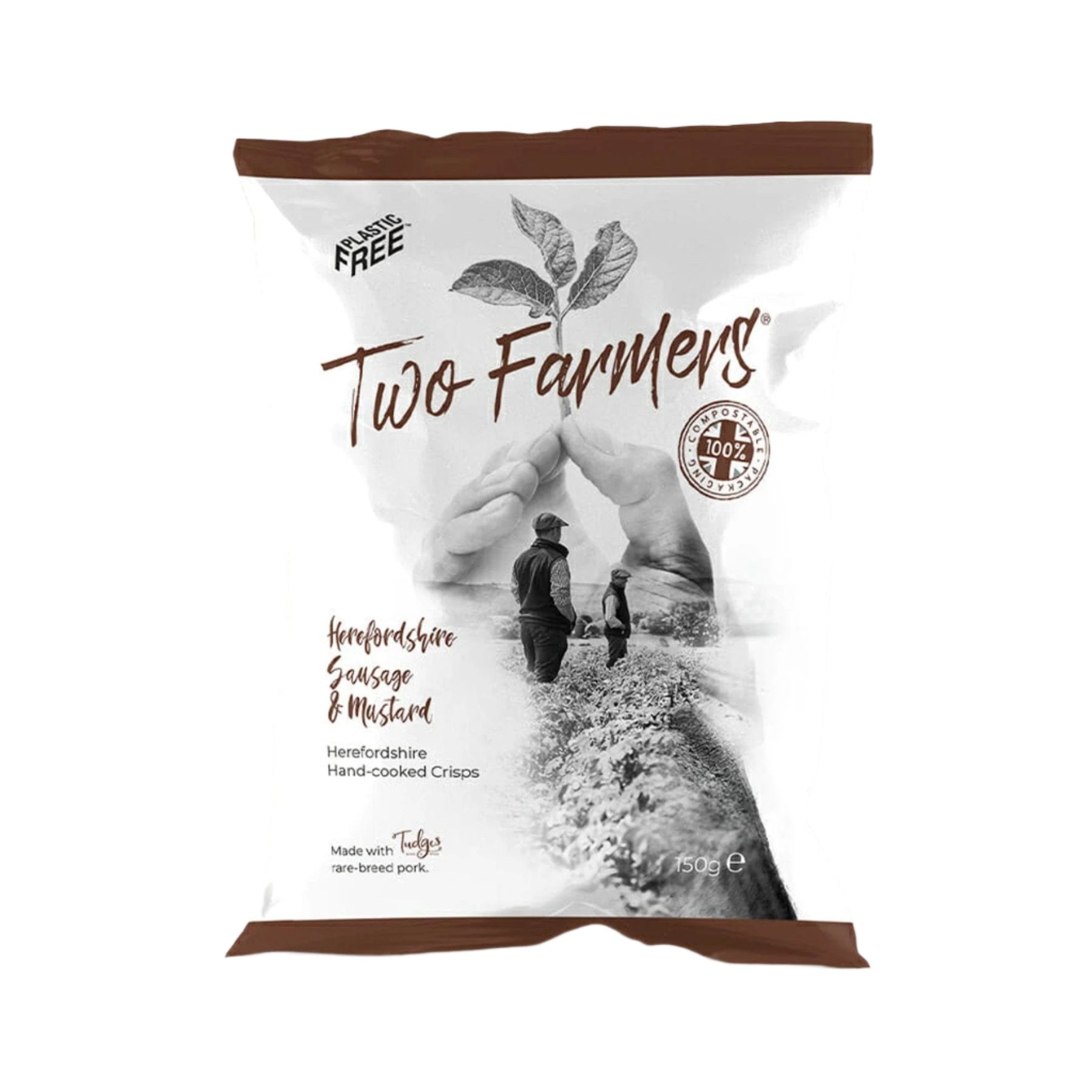 Herefordshire sausage & mustard crisps 150g